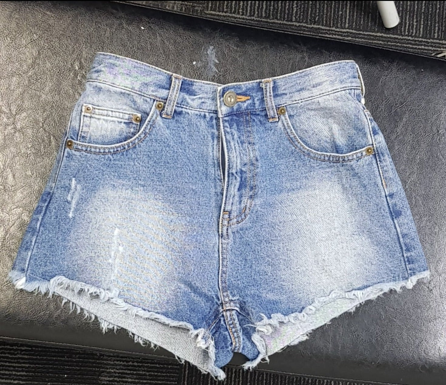 Denim Disco Shorts - Retro style shorts – paothriftnz
